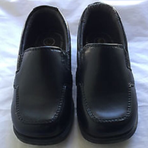 Cherokee | Shoes | Brand New Boys Cherokee Dudley Black Slipon Dress ...